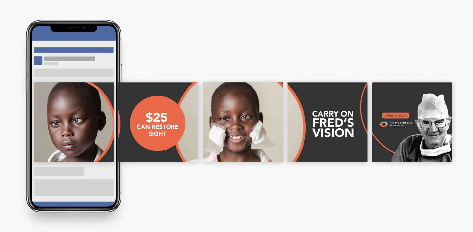 Carry On Fred's Vision: The Fred Hollows Foundation - Campaign Edge