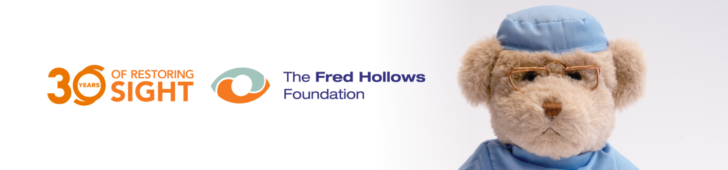 Freddy Bear: The Fred Hollows Foundation - Campaign Edge