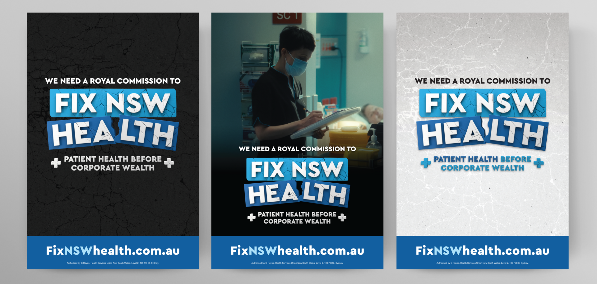 Fix NSW Health: HSU NSW - Campaign Edge