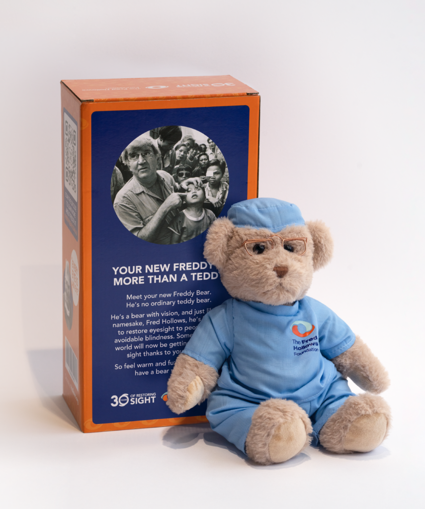 Freddy Bear: The Fred Hollows Foundation - Campaign Edge
