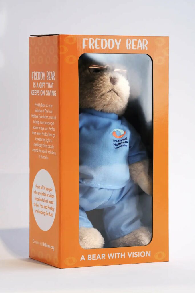 Freddy Bear: The Fred Hollows Foundation - Campaign Edge