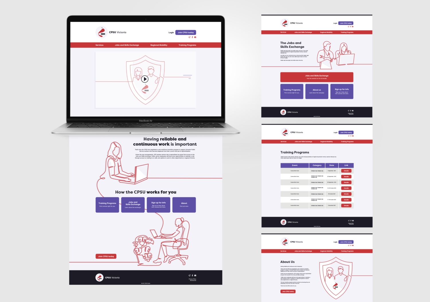 CPSU Victoria: Seamless - Campaign Edge