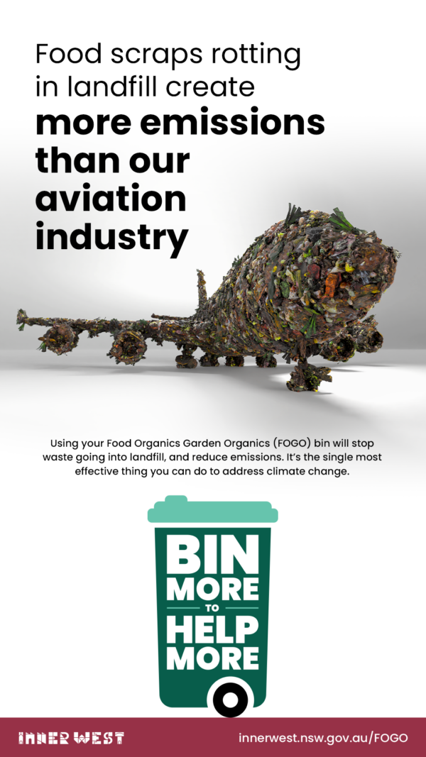 Bin More to Help More: Inner West Council - Campaign Edge